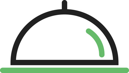 Covered food Royalty Free Vector Image - VectorStock