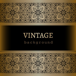 Arabesque element pattern boarder collection Vector Image