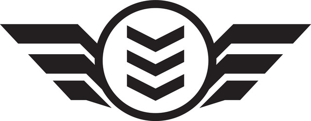 Army logo icon sign symbol military shield circle Vector Image