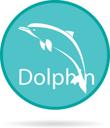 Dolphin Royalty Free Vector Image - VectorStock