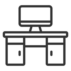 Computer Desk Icon Vector Images (over 44,000)