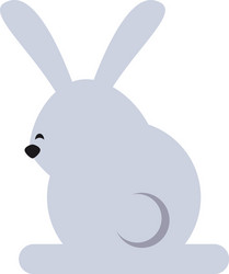 Easter Bunny Back Silhouette Vector Images (over 110)