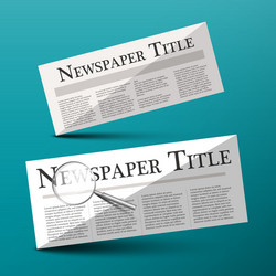Newspaper Title Vector Images (over 1,000)