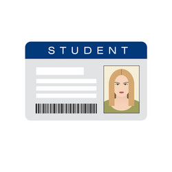 Student id card Royalty Free Vector Image - VectorStock