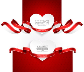 Valentines day calendar Royalty Free Vector Image