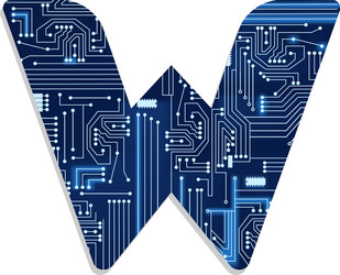 Stylized W Vector Images (over 130)