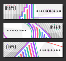 Abstract grey corporate stripes background Vector Image