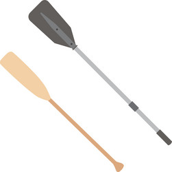 Crossed oars Royalty Free Vector Image - VectorStock