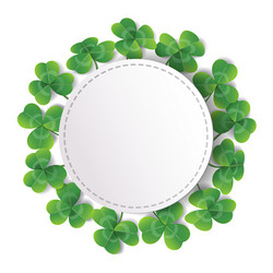 Trefoil banner Royalty Free Vector Image - VectorStock