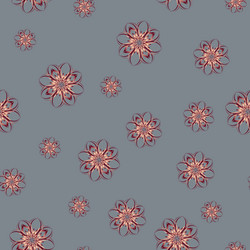 Seamless pattern with branches of blooming tree Vector Image