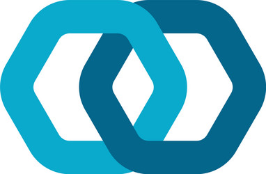 Chain business corporate Royalty Free Vector Image