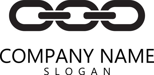 Chain business corporate Royalty Free Vector Image