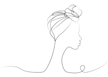 Afro Line Drawing Vector Images (over 1,400)