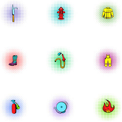 Fire Pop Art Vector Images (over 6,300)