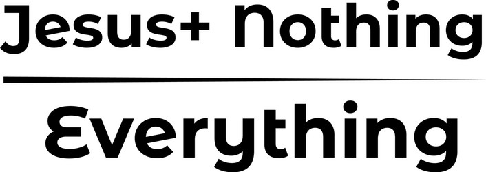 Christian poster design - everlasting life Vector Image