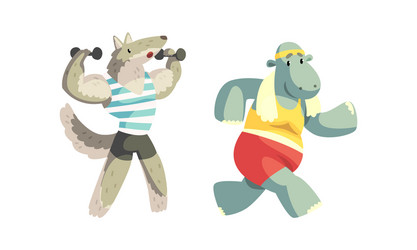 Wolf Gym Vector Images (over 100)