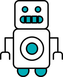 Square Robot Toy Vector Images (over 530)
