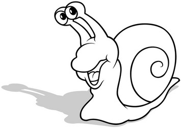 Outline Drawing Snail Vector Images (over 2,300)