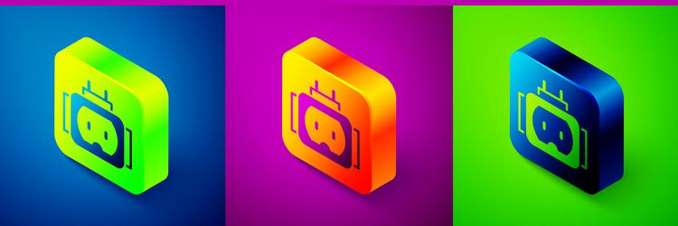 Isometric tee plug electric with clipping path Vector Image