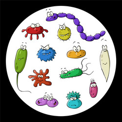 Bacteria Drawing Germ Vector Images (over 2,700)