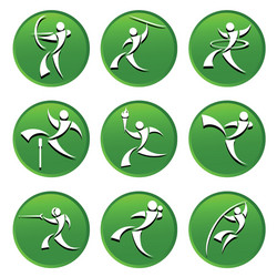 Sport symbols Royalty Free Vector Image - VectorStock