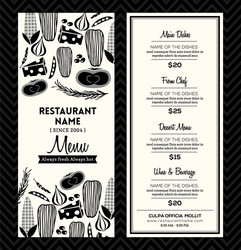 Black and White Menu Vector Images (over 74,000)