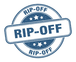 Rip-off stamp Royalty Free Vector Image - VectorStock