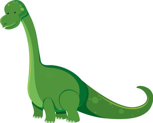Brontosaurus Apatosaurus Green Vector Images (44)