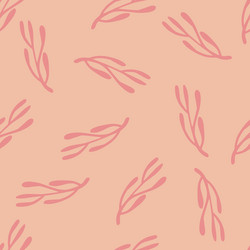 Seamless pink pattern with horses Royalty Free Vector Image