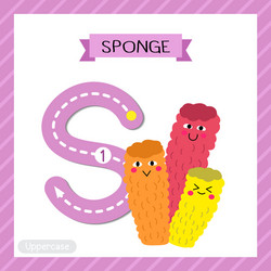 Flashcard Coral Letters Vector Images (31)