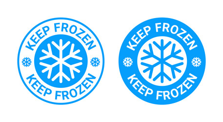 Keep frozen logo Royalty Free Vector Image - VectorStock
