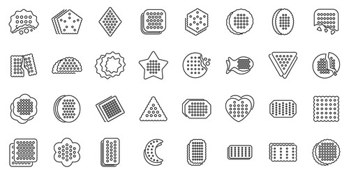 Crackers Outline Vector Images (over 2,600)