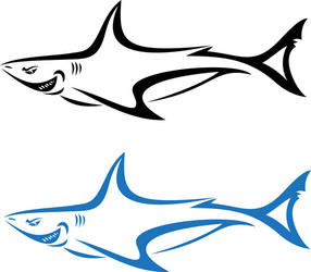 Shark Royalty Free Vector Image - VectorStock