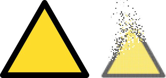 Disappearing pixelated and original shower warning Disappearing pixelated and original shower warning