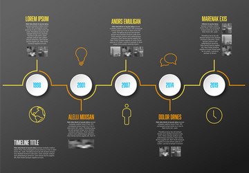 Straight Timeline Vector Images (over 140)