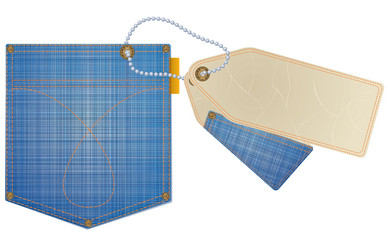 Blue jeans frame Royalty Free Vector Image - VectorStock