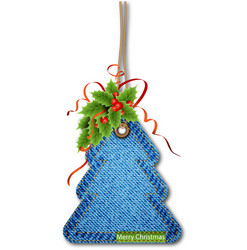 Denim Christmas Tree Vector Images (42)