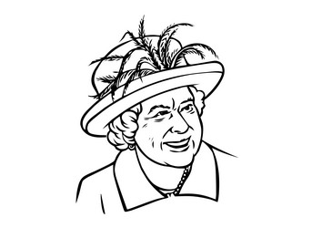 Queen Elizabeth Ii Vector Images (over 230)
