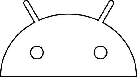 Android is a mobile operating system Royalty Free Vector