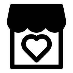 Following store feature designed for products Vector Image