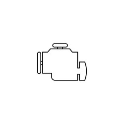 Car engine repair icon Royalty Free Vector Image