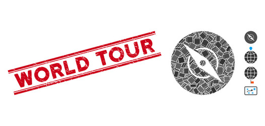 Compass Watermark Icon Vector Images (over 130)