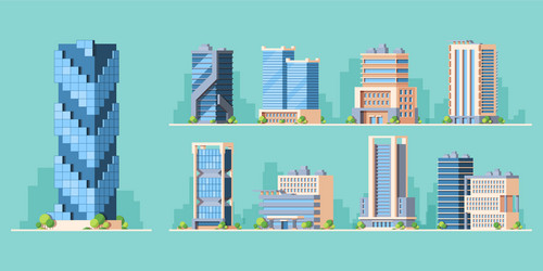 High Rise Vector Images (over 9,300)