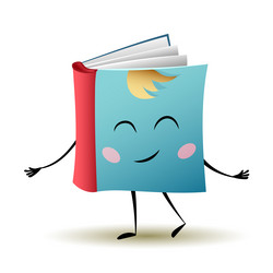 Cute ruler character cartoon Royalty Free Vector Image