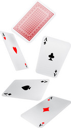 Playing Cards Falling Vector Images (over 810)