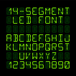 Segment Display Vector Images (over 1,100)