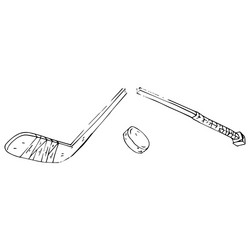 Broken Hockey Stick Vector Images (over 160)