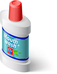 Mouthwash Royalty Free Vector Image - VectorStock