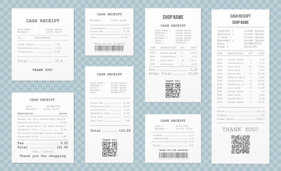 Restaurant Bill Vector Images (over 2,600)