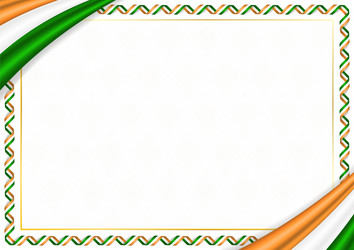 Indian Flag Border Design